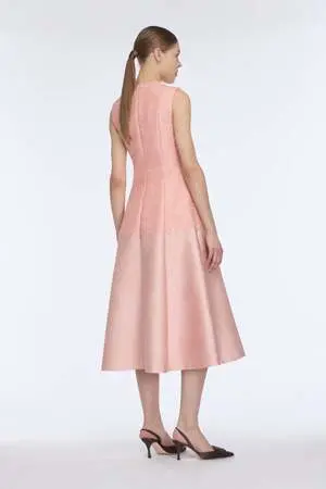 EMILIA WICKSTEAD Mara Dress In Embossed Cloque