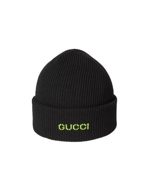Gucci Embroidery Hat - Black