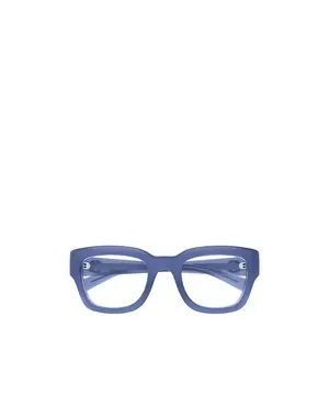 Gucci Square Frame Glasses - Blue