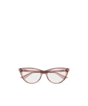 Gucci Cat Eye Frame Glasses - Nude