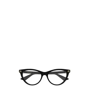 Gucci Cat Eye Frame Glasses - Black