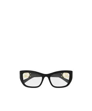 Gucci Cat Eye Frame Glasses - Gloss Black