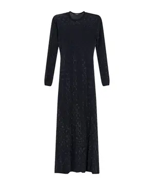 Gucci Long-sleeved Round Neck Dress