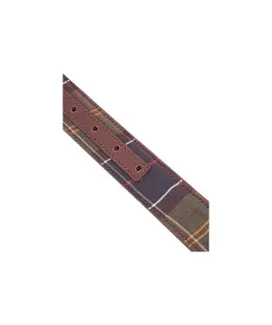 Barbour Logo Engraved Reversible Buckle Belt