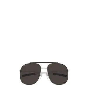 Gucci Aviator Full Rim Sunglasses - Black