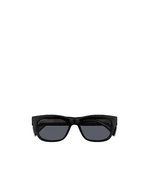 Gucci Rectangle Frame Sunglasses - Black
