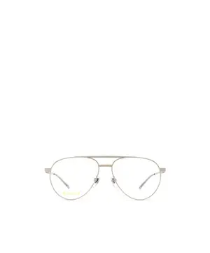 Gucci Pilot-frame Glasses - Silver
