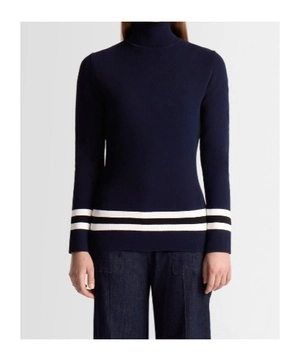 Fusalp Judith Ski Knit Turtleneck Jumper - Marin/neige
