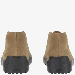 TOD'S Suede Lace-up Desert Boots