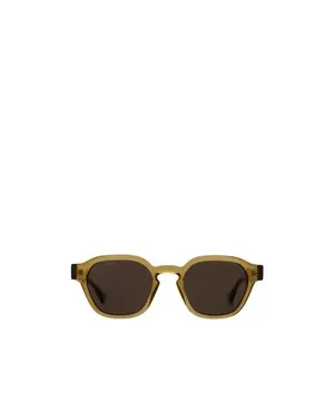 Gucci Square Frame Sunglasses - Yellow