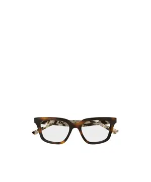 Gucci Tortoiseshell-effect Square-frame Glasses - Black