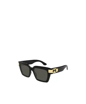 Gucci Geometric Frame Sunglasses