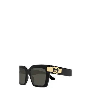 Gucci Geometric Frame Sunglasses
