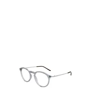 Gucci Round Full Rim Eyeglasses - Grey