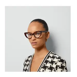 Gucci Cat Eye Glasses With Rivet Detail