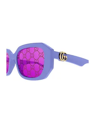 Gucci Rectangular Frame Sunglasses