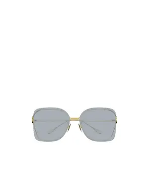 Gucci Square Frame Sunglasses - Gold