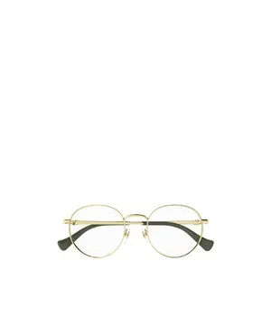 Gucci Round Frame Eyeglasses - Green