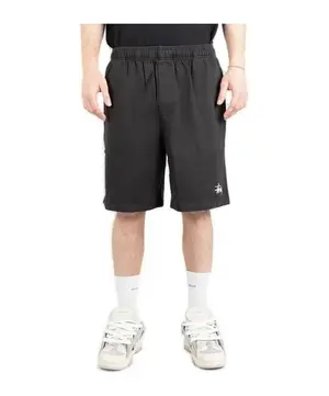 StÜssy Logo Embroidered Heavy Jersey Shorts