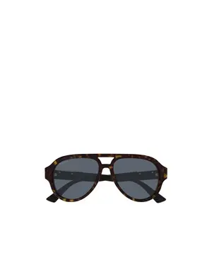 Gucci Pilot Frame Sunglasses - Havana