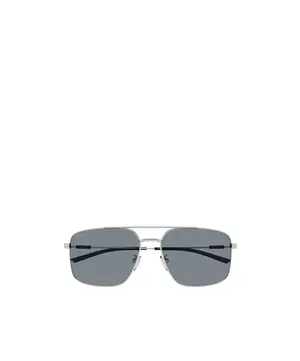 Gucci Pilot Frame Sunglasses - Sliver