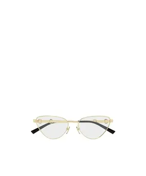 Gucci Cat Eye Frame Glasses - Gold