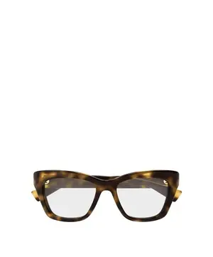 Gucci Cat Eye Frame Eyeglasses - Brown