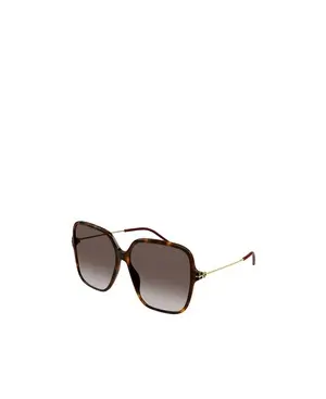 Gucci Square Frame Logo Sunglasses