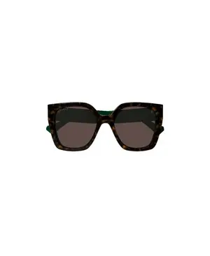 Gucci Butterfly Frame Sunglasses - Black