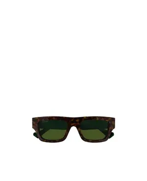 Gucci Rectangle Frame Sunglasses - Black
