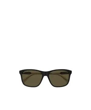 Gucci Square Frame Sunglasses - Brown