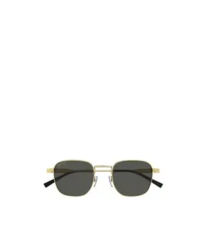Gucci Rectangle Sunglasses - Gold