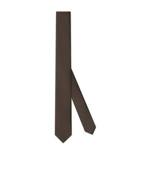 Gucci Gucci Wool Tie Brown