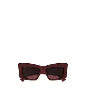Gucci Rectangular Sunglasses - Bordeaux