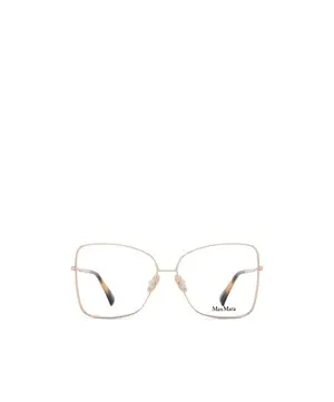 Max Mara Square Frame Eyeglasses - Nude