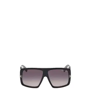TOM FORD Raven Square Frame Sunglasses