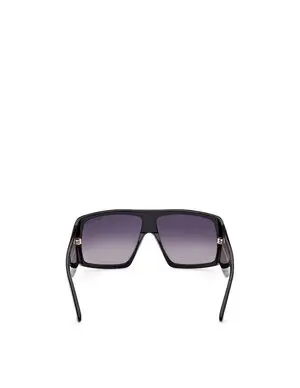 TOM FORD Raven Square Frame Sunglasses