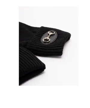 Gucci Horsebit Knit Gloves