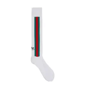 Gucci Adidas X Joint Series Cotton Socks - White