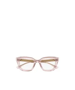 Gucci Square Frame Eyeglasses - Pink