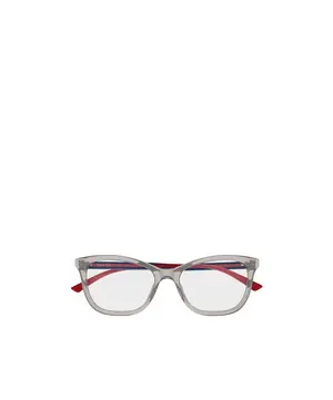 Gucci Rectangle Frame Eyeglasses - Grey