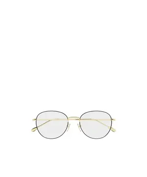 Gucci Oval Frame Eyeglasses - Black