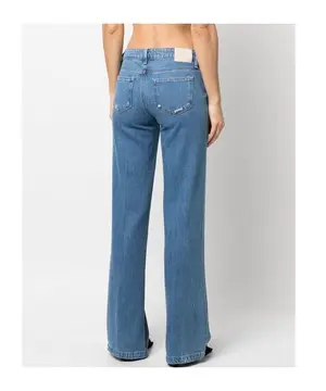 Paige Logo-patch Straight-leg Jeans