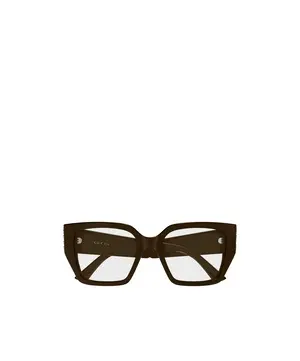 Gucci Butterfly Frame Glasses - Brown