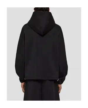 JIL SANDER Hooded Sweatshirt With Zipper Pockets