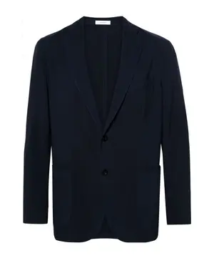 Boglioli Single-breasted Virgin Wool Blazer