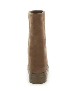 Casadei Suede Round Toe Boots