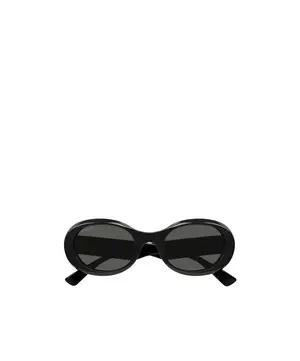 Gucci Oval-frame Sunglasses - Black