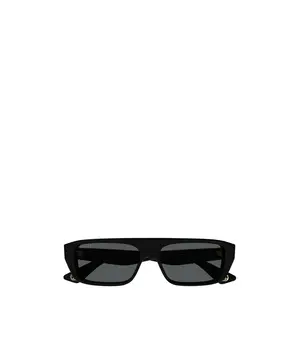 Gucci Rectangle-frame Sunglasses - Black