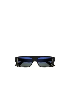 Gucci Rectangle-frame Sunglasses - Black
